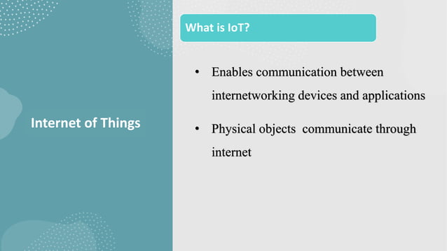 Overview of IoT (JNTUK - UNIT 1) | PPTX