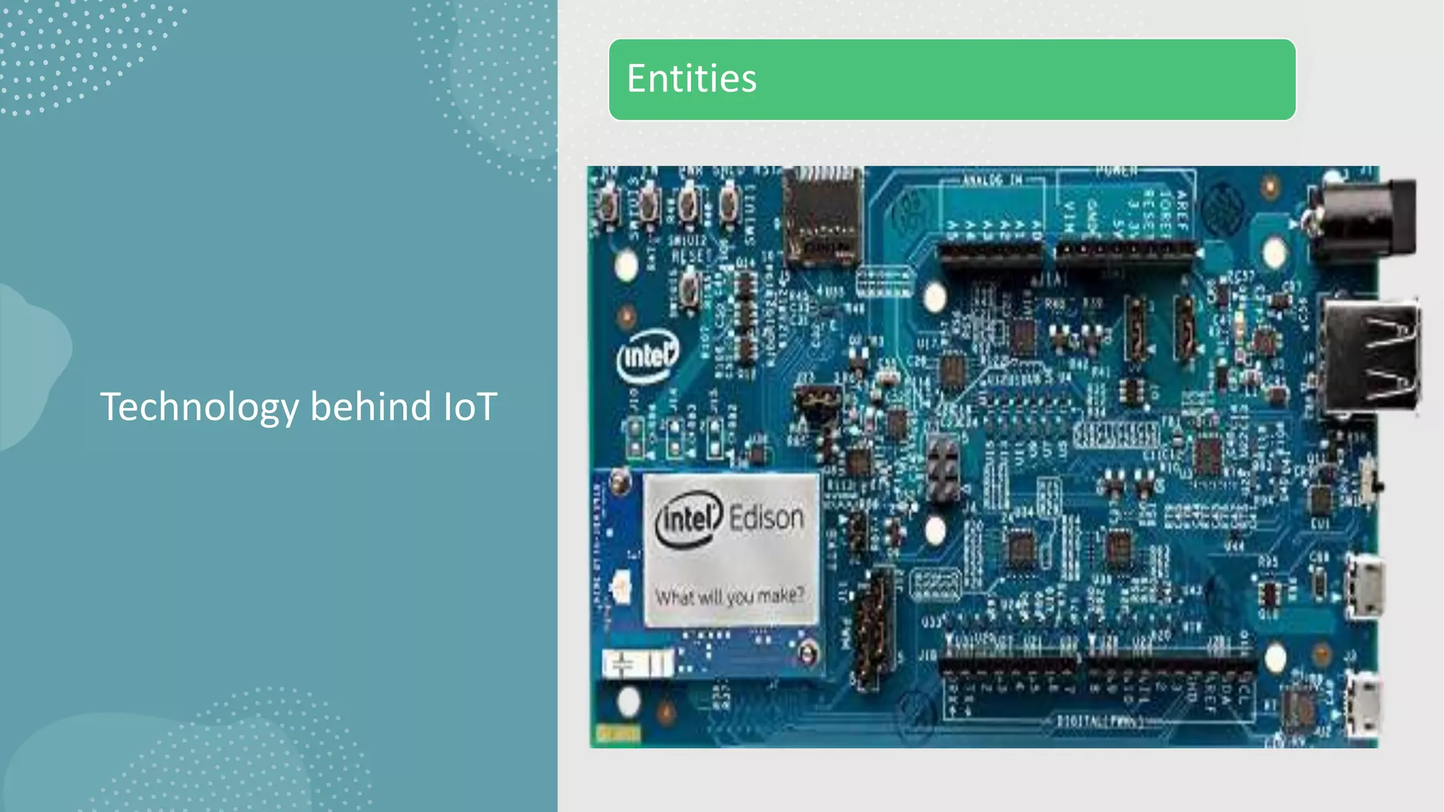 Technology Behind IoT (JNTUK - Unit - 1) | PPTX