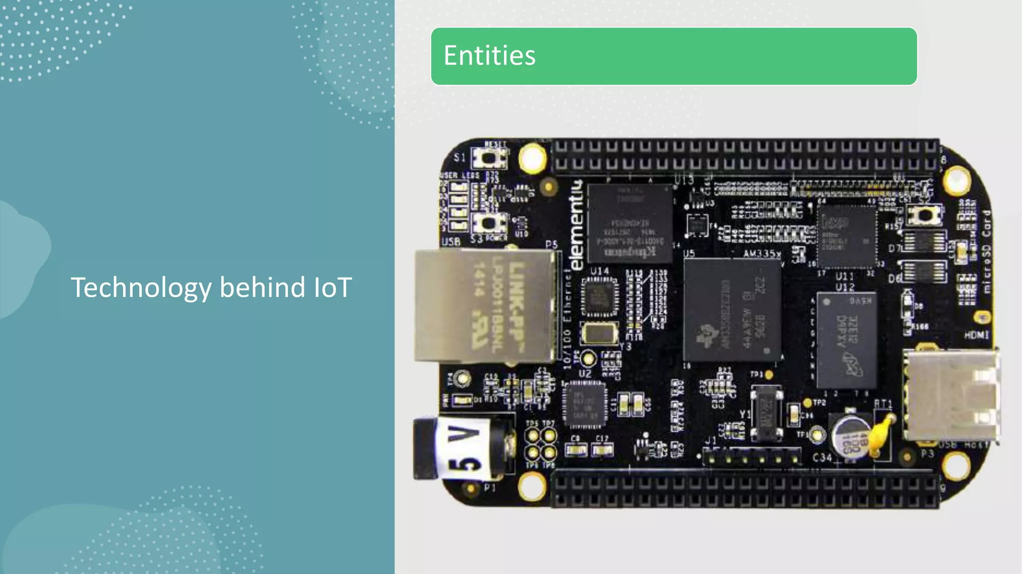 Technology Behind IoT (JNTUK - Unit - 1) | PPTX