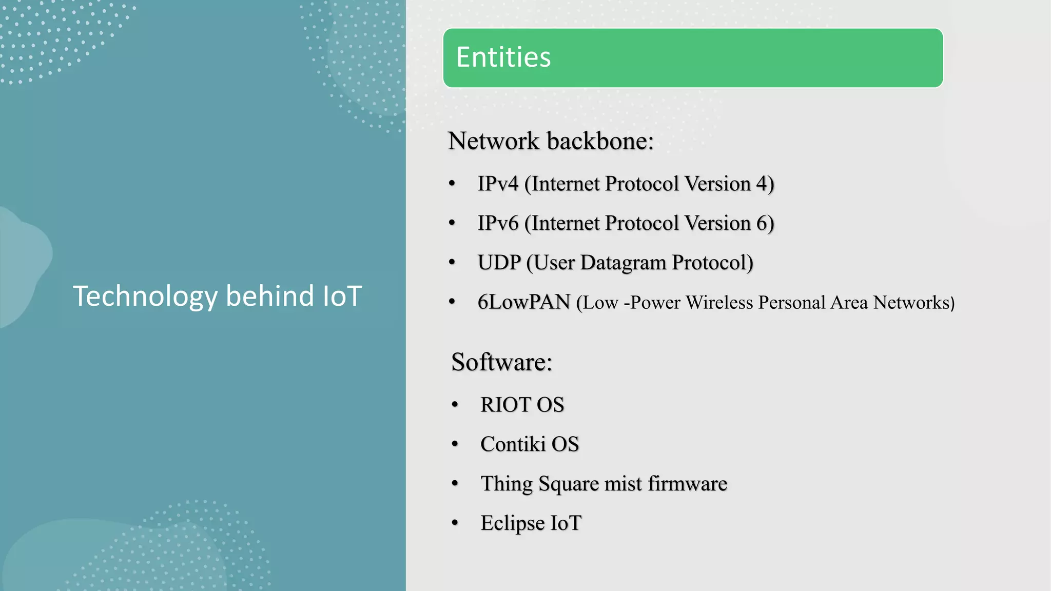 Technology Behind IoT (JNTUK - Unit - 1) | PPTX