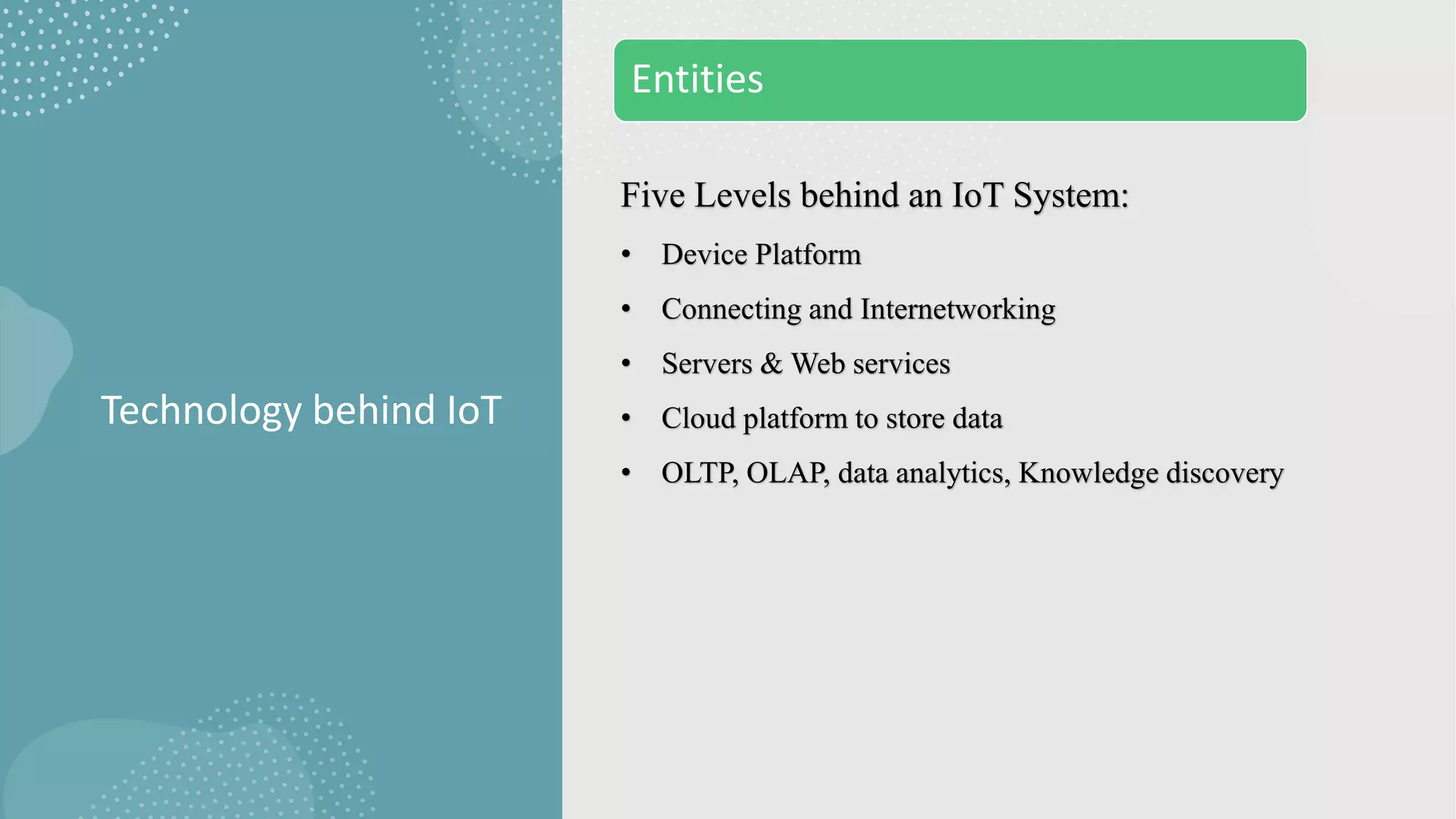 Technology Behind IoT (JNTUK - Unit - 1) | PPTX