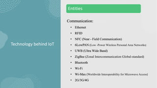 Technology Behind IoT (JNTUK - Unit - 1) | PPTX