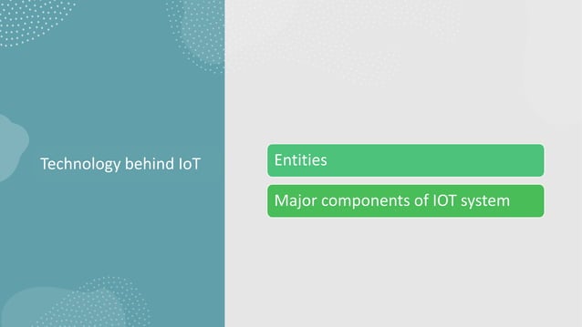 Technology Behind IoT (JNTUK - Unit - 1) | PPTX