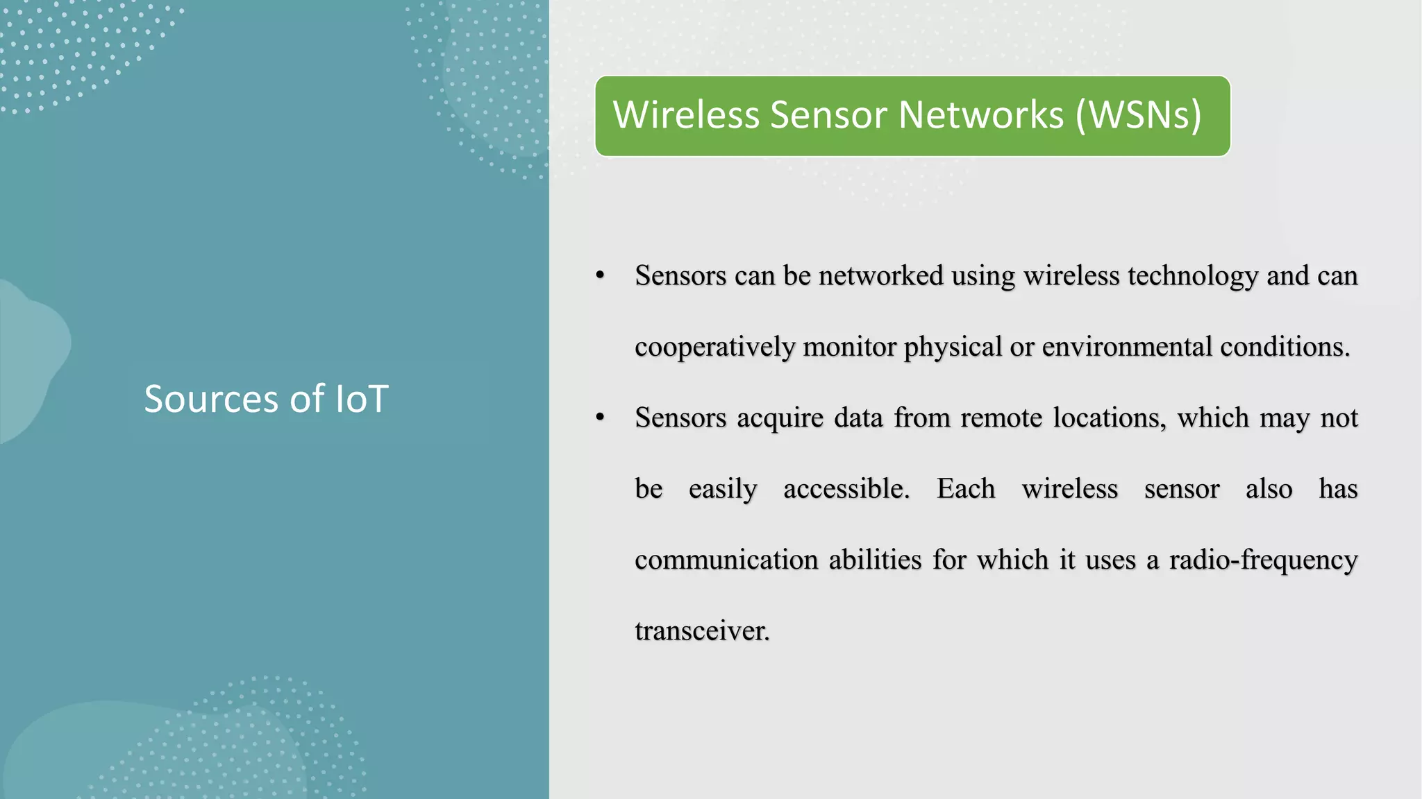 Sources Of Iot Jntuk Unit 1 Ppt