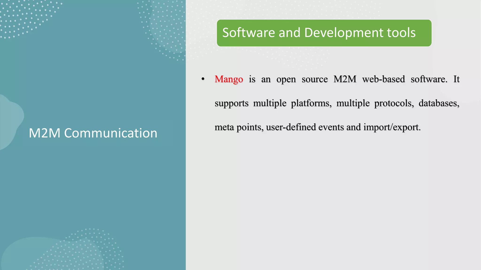 M2M Communication | PPTX