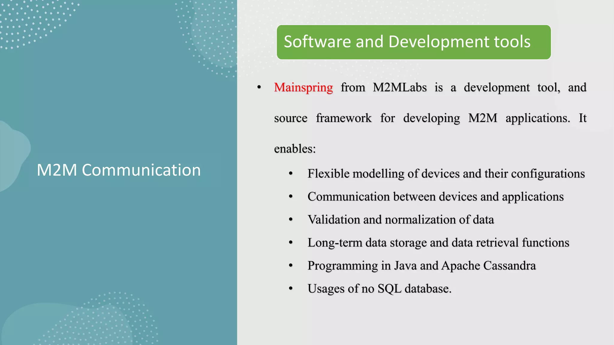 M2M Communication | PPTX