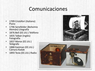 U1 tema i revolución industrial e imperialismo | PPTX