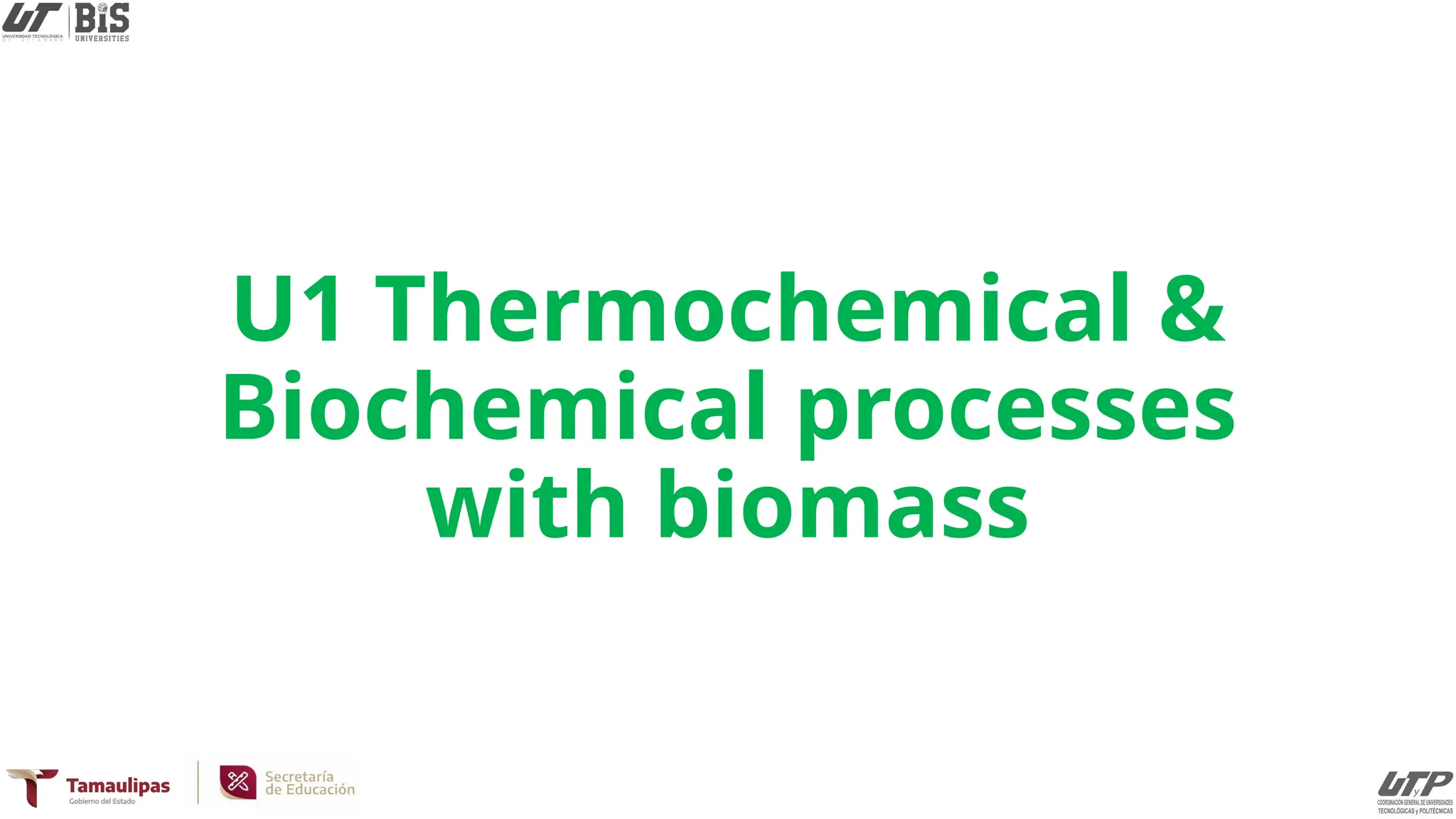 U1 Thermochemical & Biochemical processes with biomass.pptx