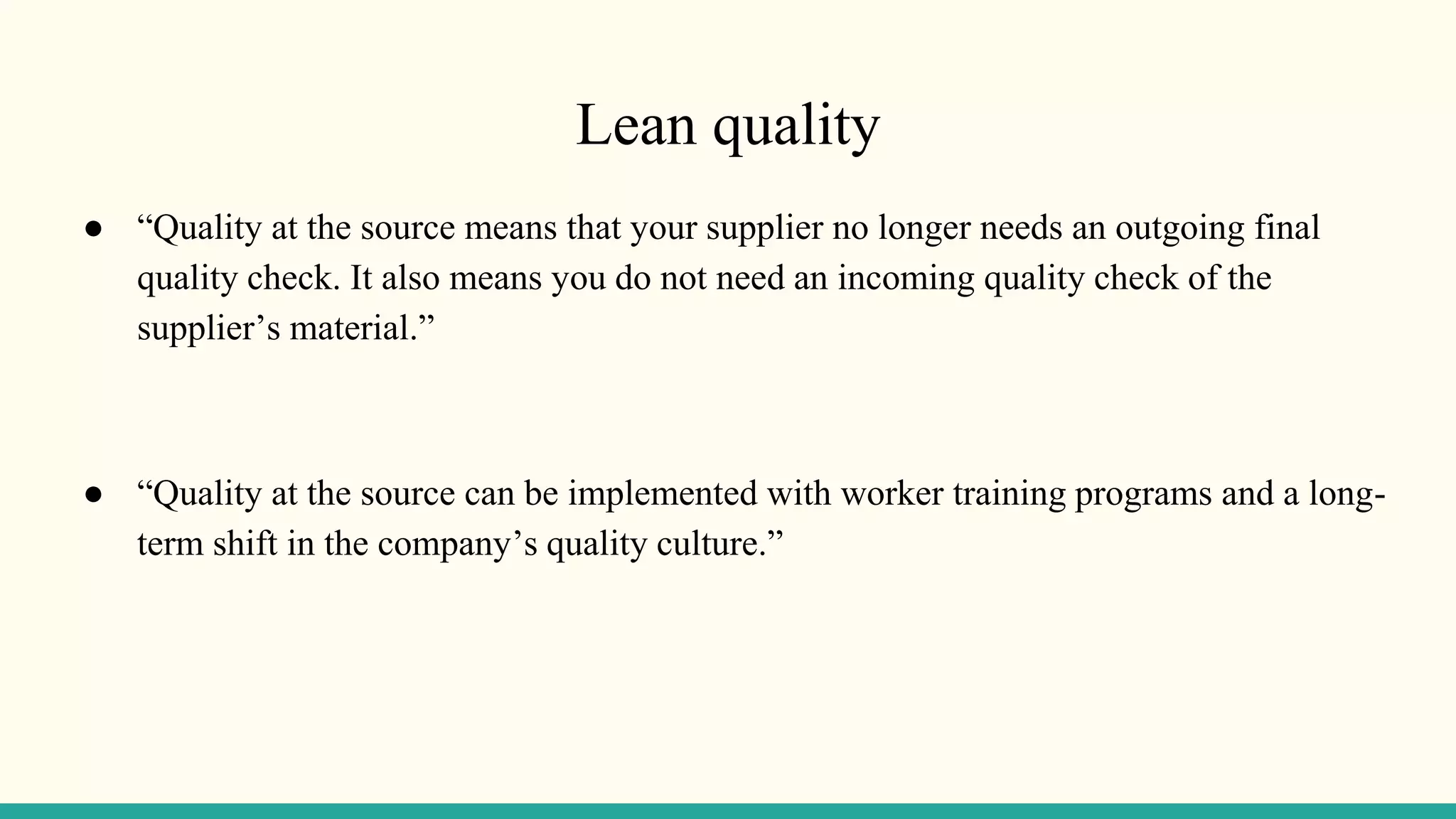Lean foundations | PPT