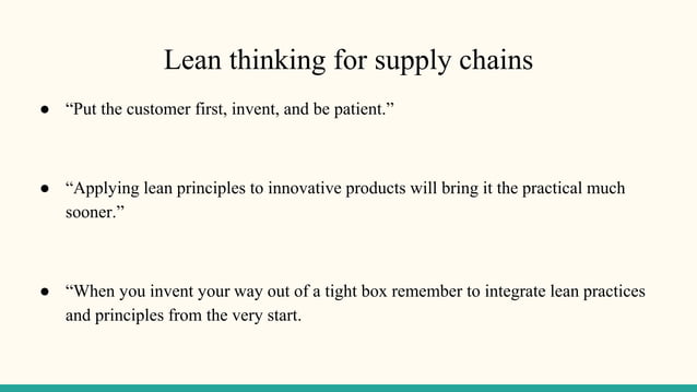 Lean foundations | PPT