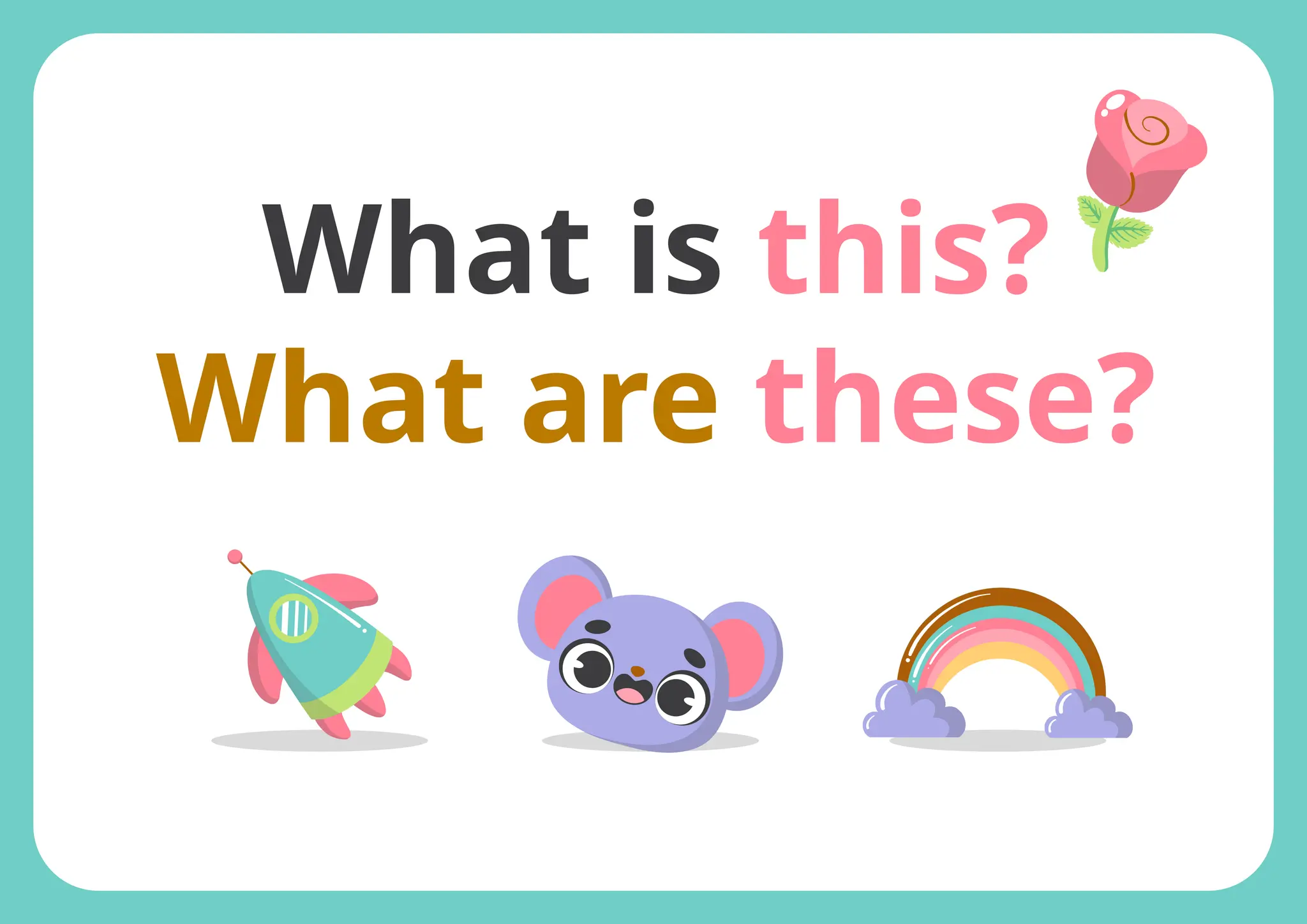 Teaching young learners "What is this - What are these".pptx