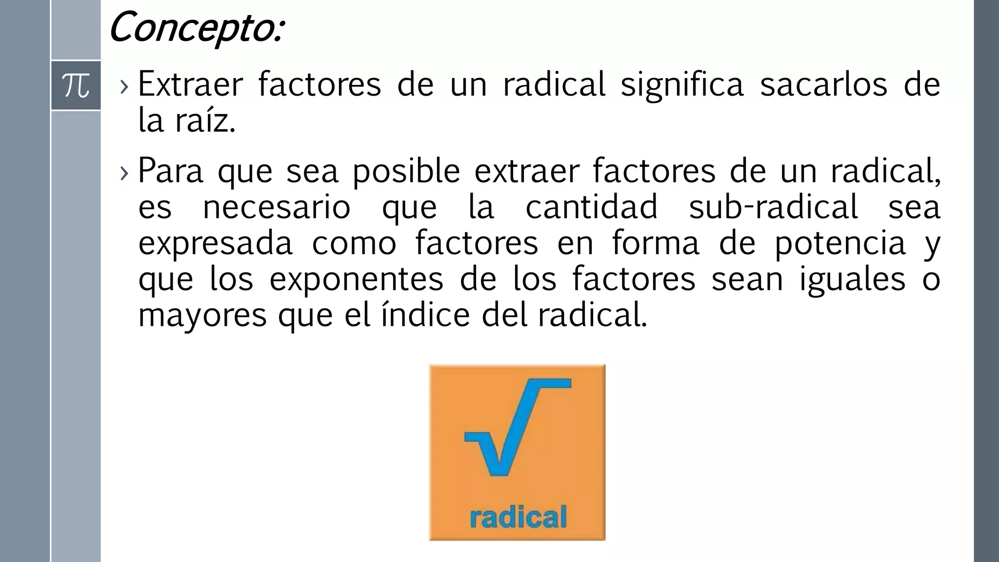 U2 06 extraccion de factores | PPT