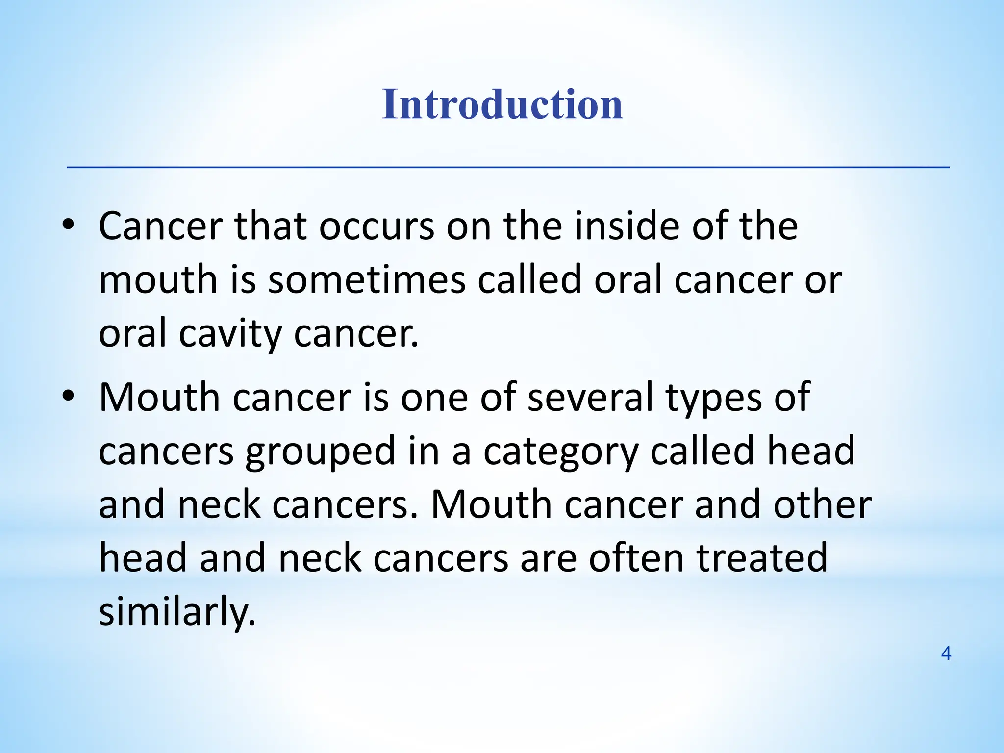 Oral cancer - definition, causes, risks, symptoms, diagnosis and ...