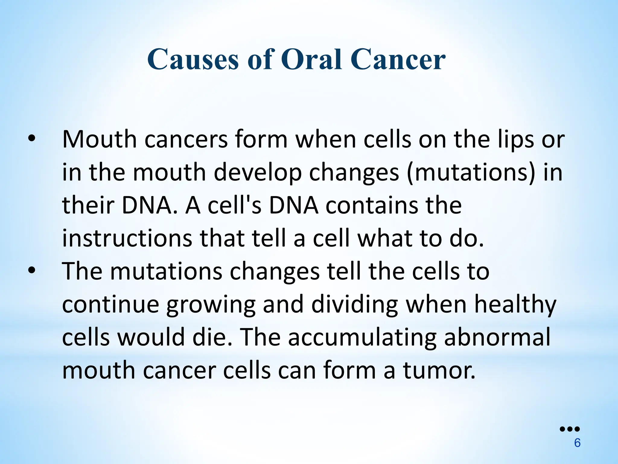 Oral cancer - definition, causes, risks, symptoms, diagnosis and ...