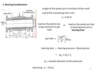 Piston Design Calculations