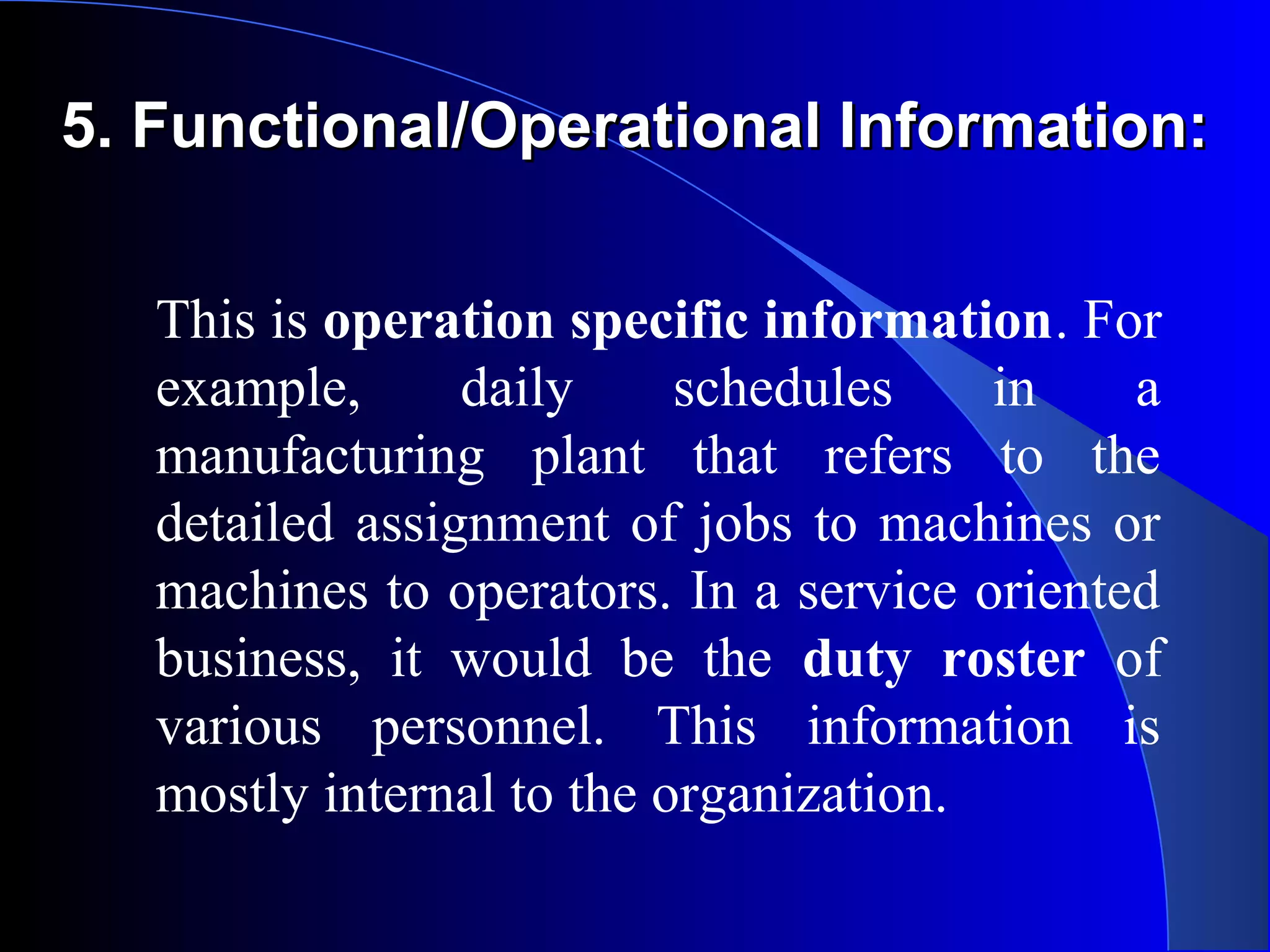 Development of MIS: Information requirement, Designing of MIS ...