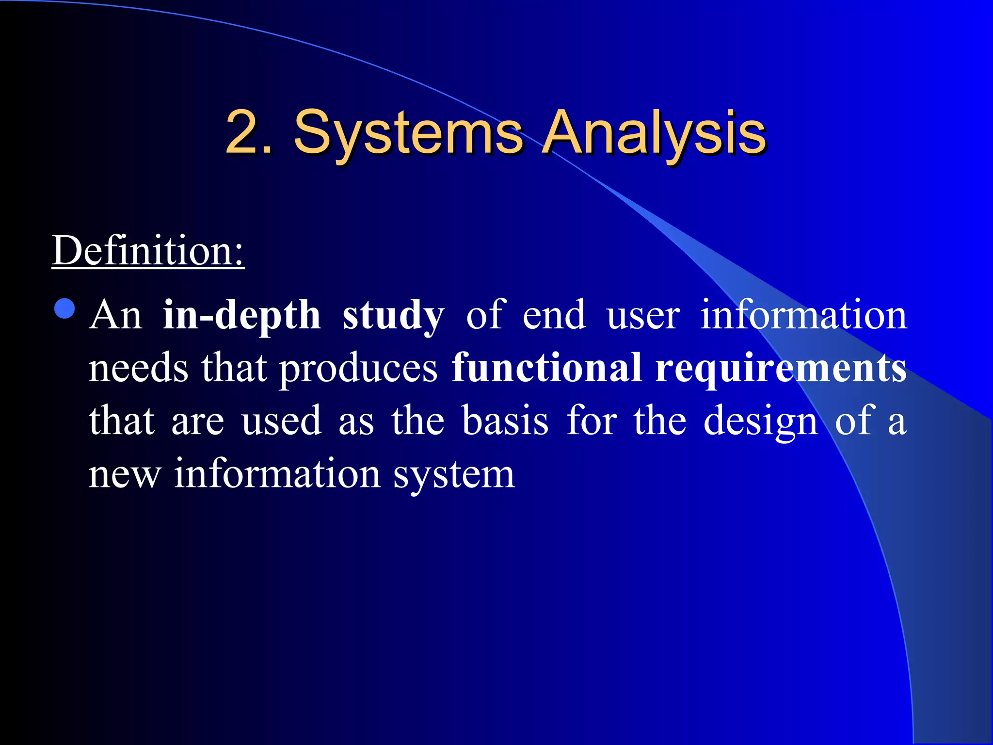 Development of MIS: Information requirement, Designing of MIS ...