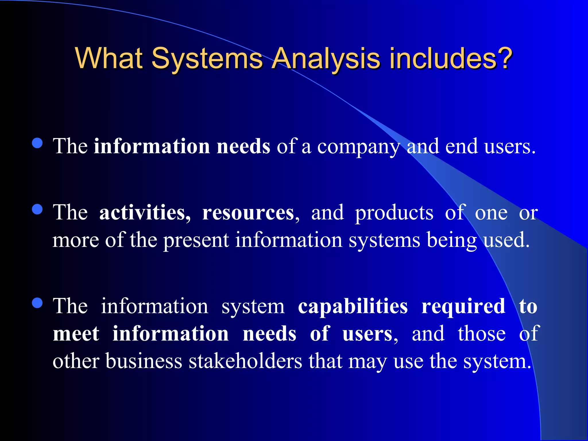 Development of MIS: Information requirement, Designing of MIS ...