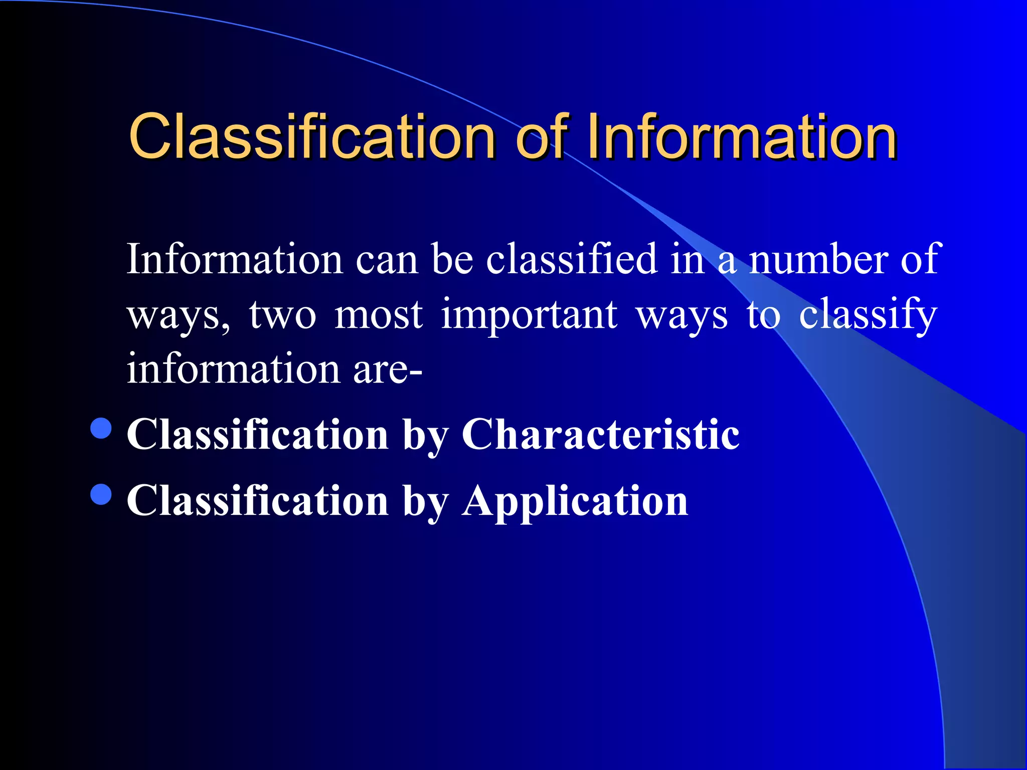 Development of MIS: Information requirement, Designing of MIS ...