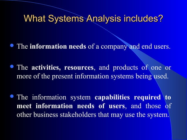 Development of MIS: Information requirement, Designing of MIS ...