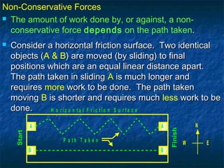 Grade 11 U2 L5B Cons and Non-Cons Forces | PPT