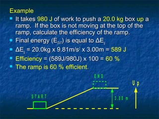 Grade 11 U2 L9-Power and Efficiency | PPT