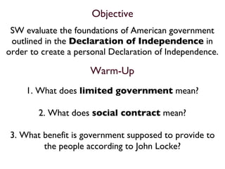 Declaration of Independence | PPT