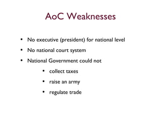 AoC to Constitution | PPT