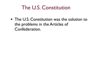 Principles of the Constitution | KEY