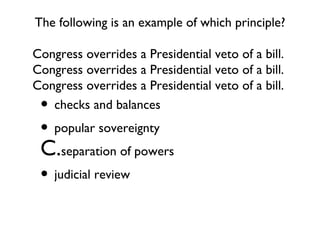 Principles of the Constitution | PPT