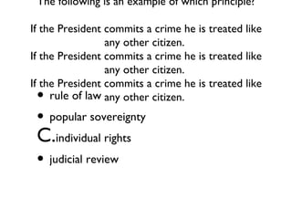 Principles of the Constitution | PPT