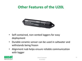 Introduction to the HOBO U20L Water Level Logger | PPT
