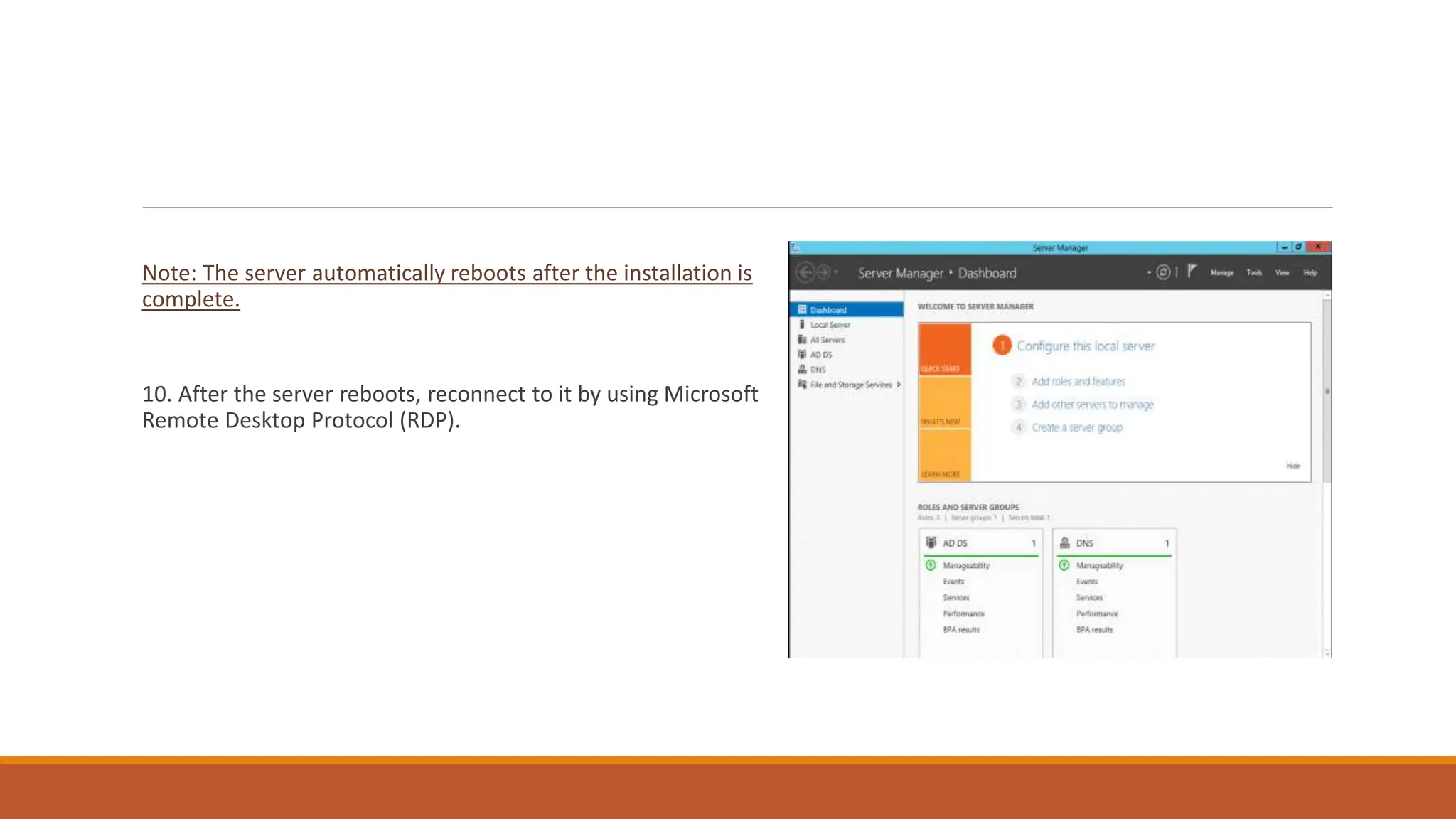 Server Configuration Concepts In System Admin Pptx Operating Systems Computer Software And 0166