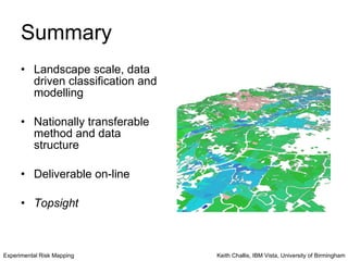 Experimental mapping of the risk of encountering buried archaeology | PPT