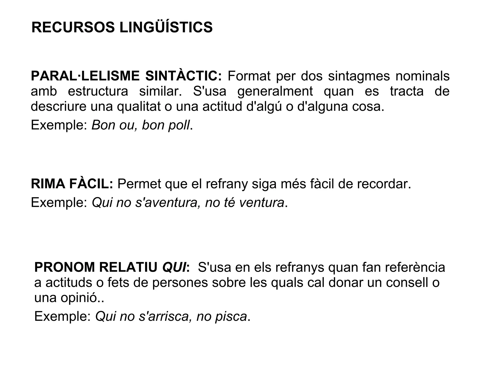 Refranys i frases fetes | PPT