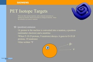 PET - General target theory, Isotope Targets | PPT