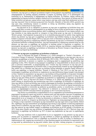 MATATAG KURIKULUM: Pananaw ng mga Guro sa Pagbabago ng Kurikulum | PDF