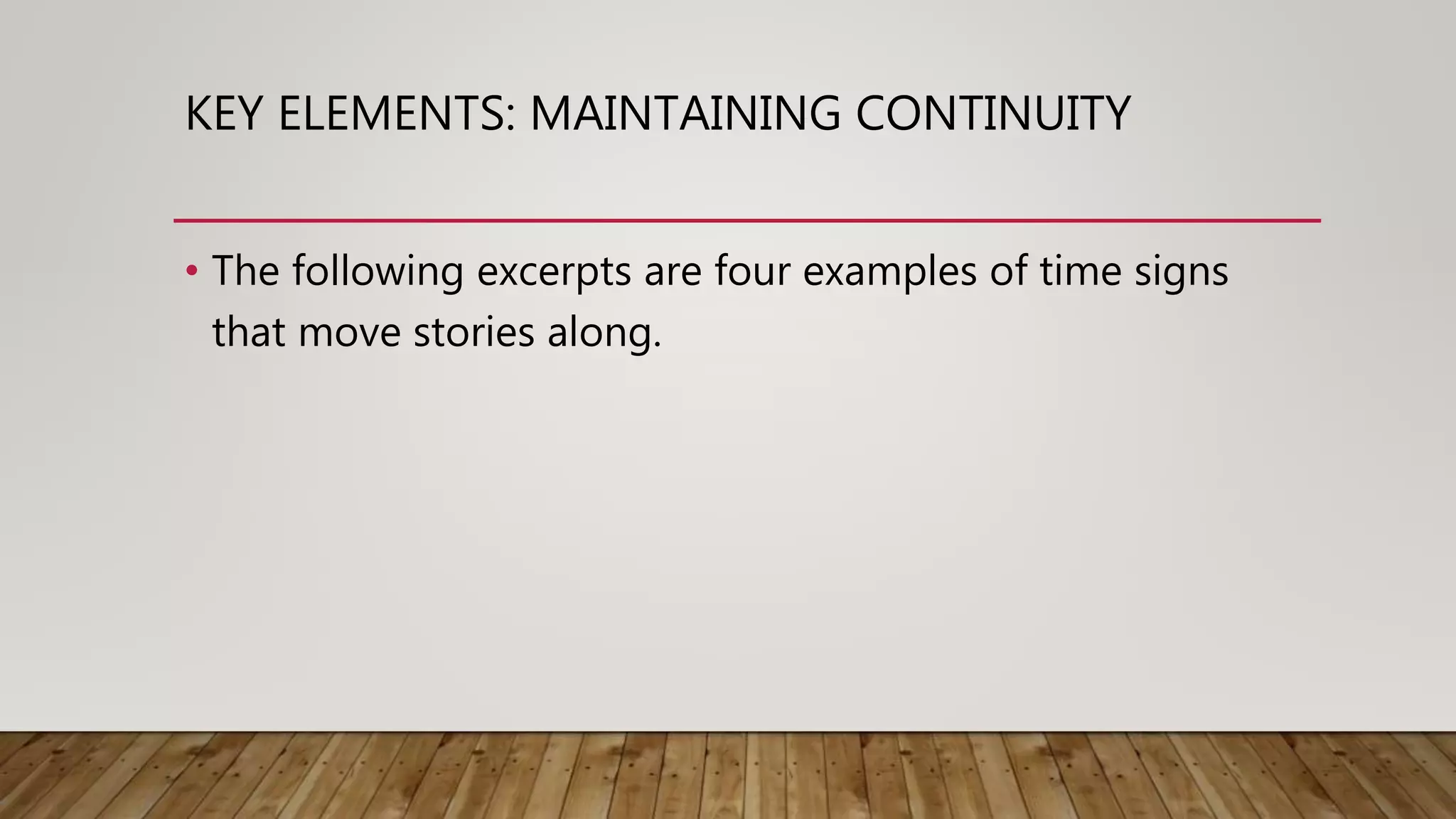 U25 intro & key elements part 2a | PPTX