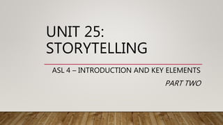U25 intro & key elements part 2a | PPTX