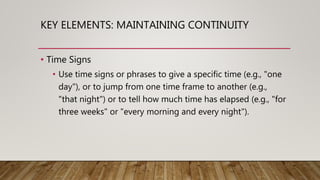 U25 intro & key elements part 2a | PPTX