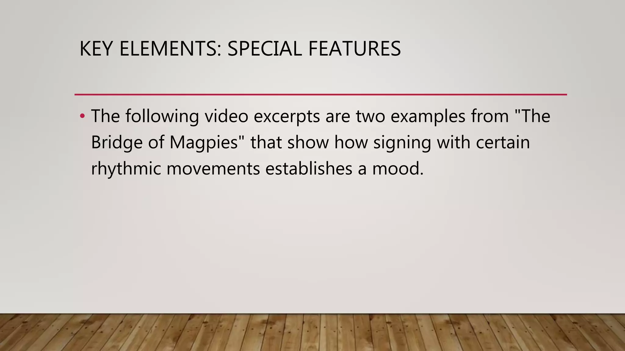 U25 intro & key elements part 3a | PPT