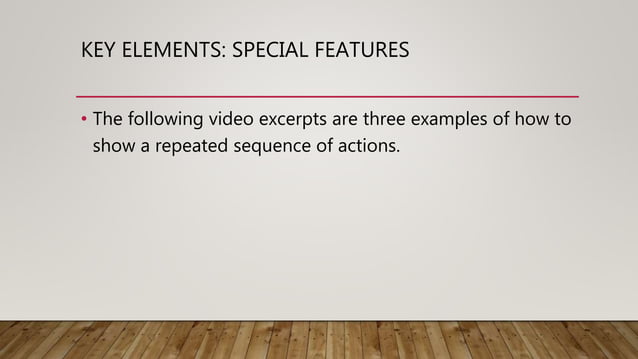 U25 intro & key elements part 3a | PPT