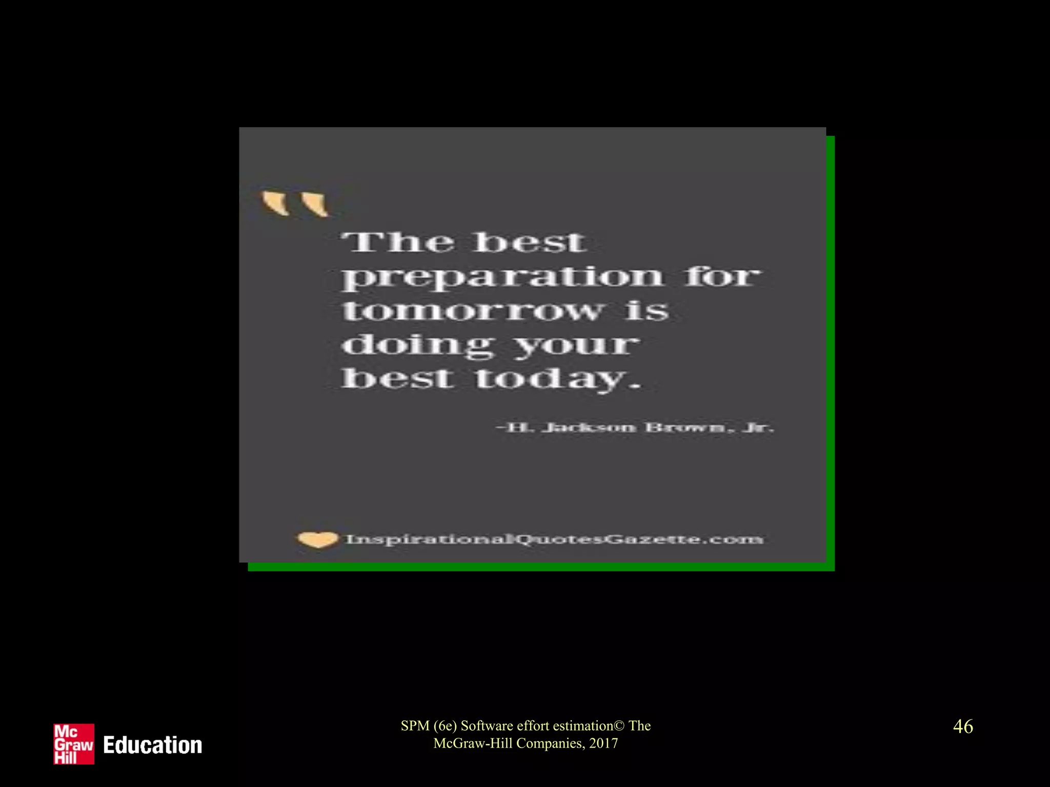 Chapter 05 Software effort estimation PartII_final | PDF | Computing | Technology & Computing