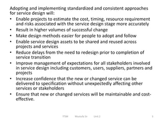 U2 chap1 itsm service design | PDF | Information Services Industry ...