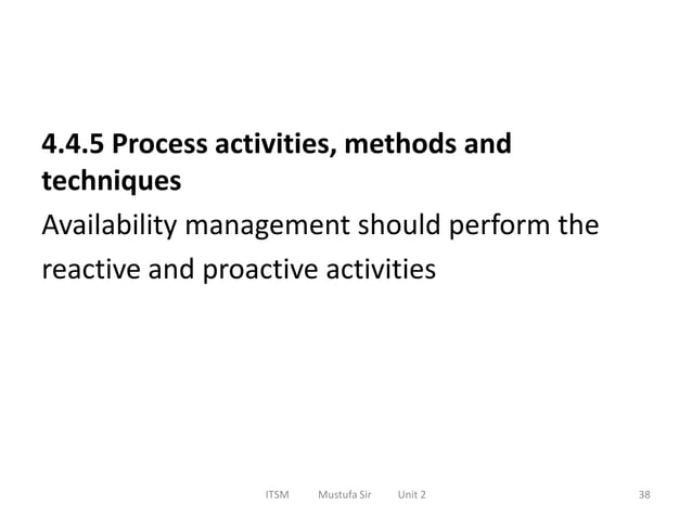 U2 chap2 itsm service design | PPT