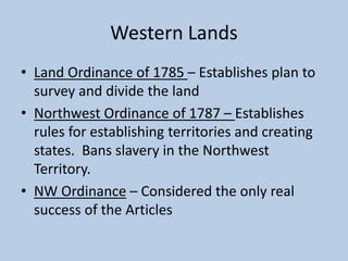 U2 d5 the articles of confederation | PPT