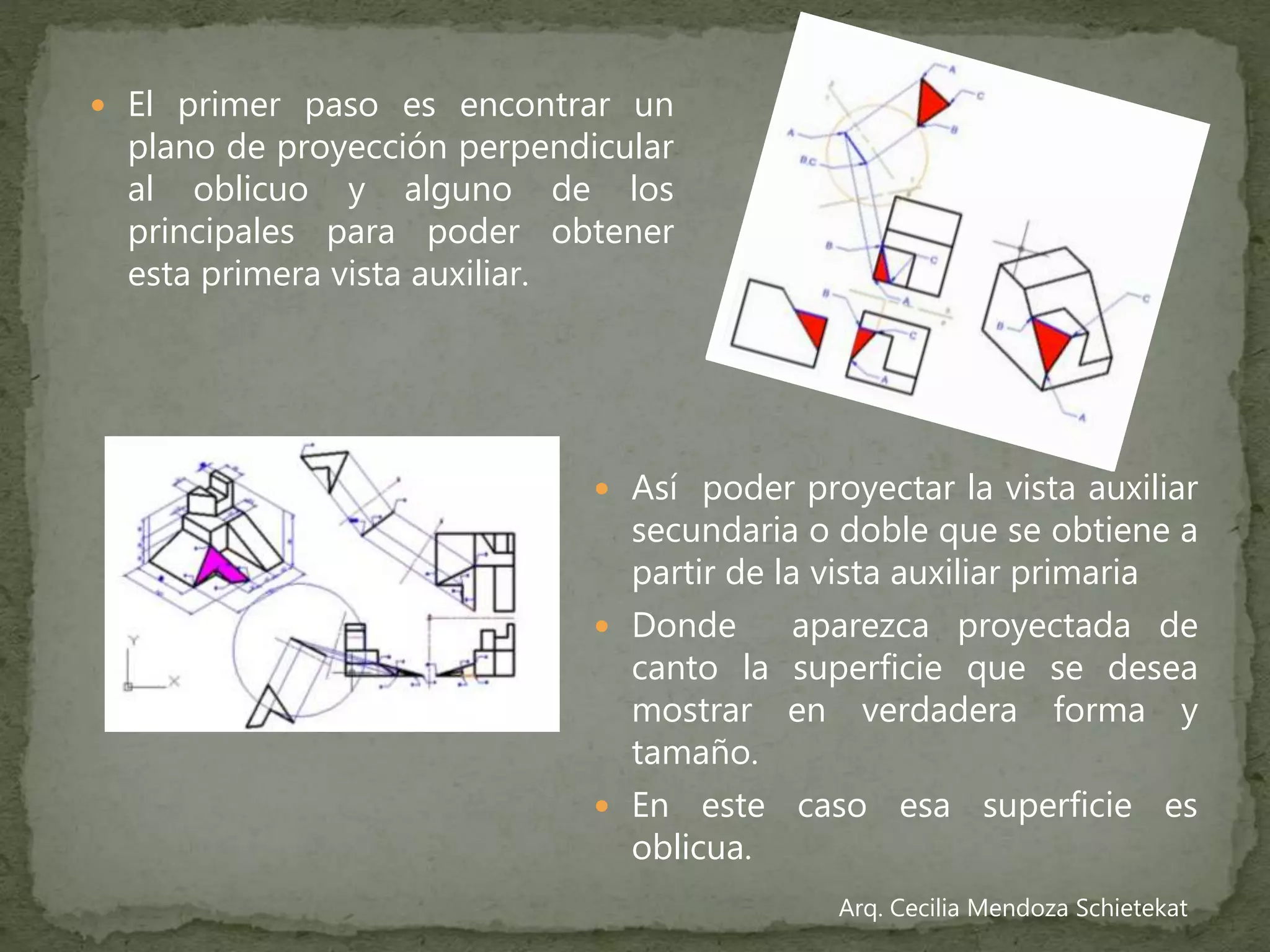 T 2 Ing. Industrial Cortes y Vistas Auxiliares | PPTX