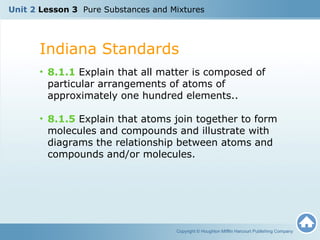 U2L3 - Pure Substances and Mixtures | PPT