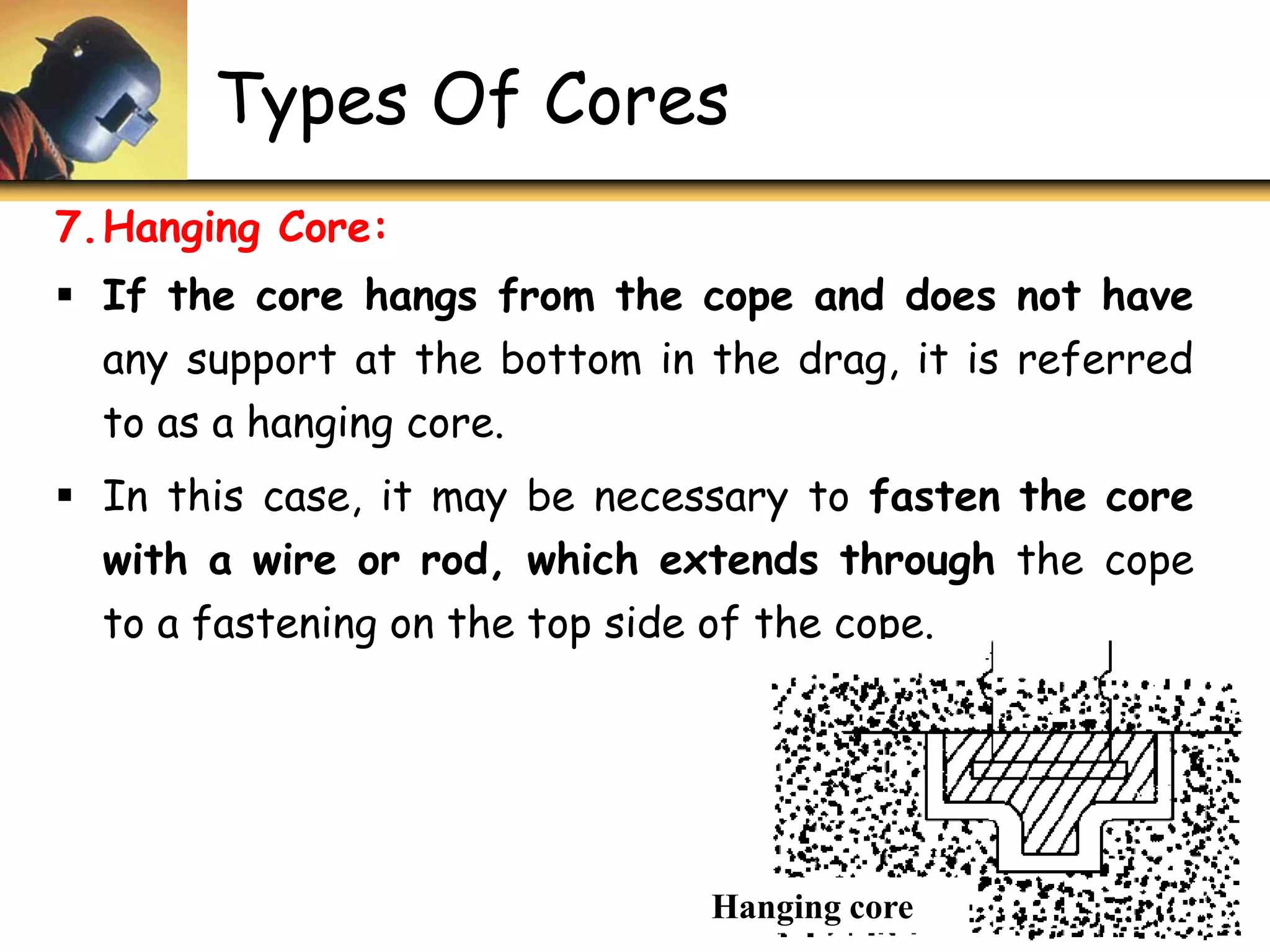 U2 p3 core, core prints and chaplets | PDF