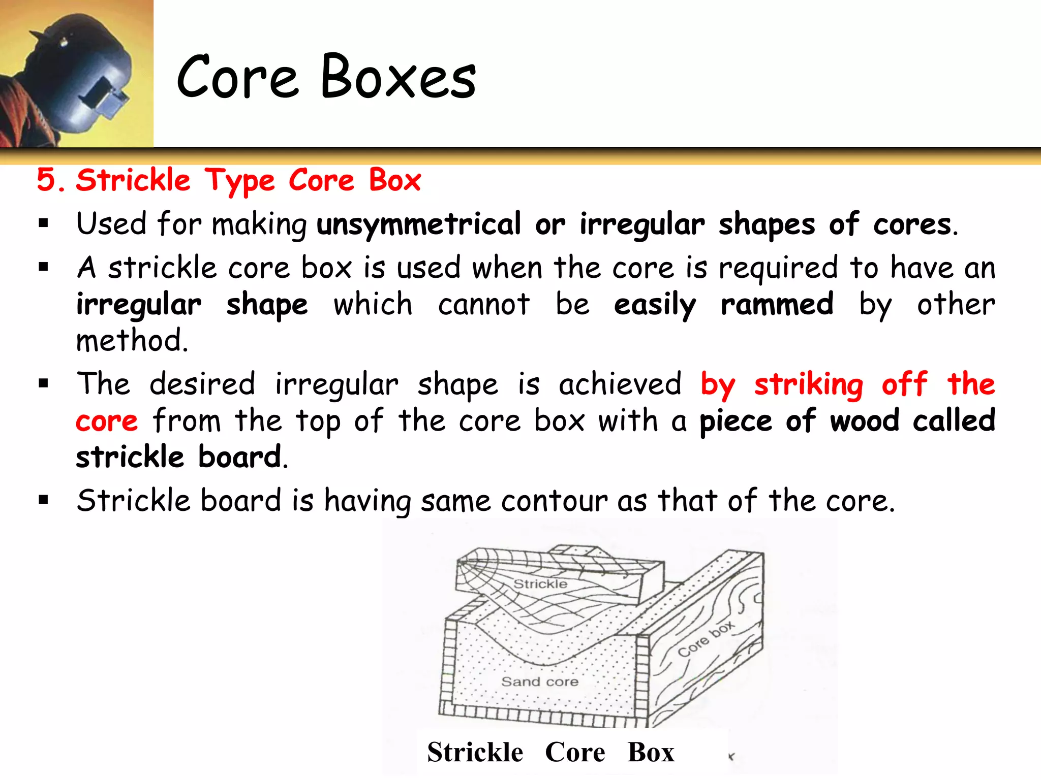 U2 p3 core, core prints and chaplets | PDF